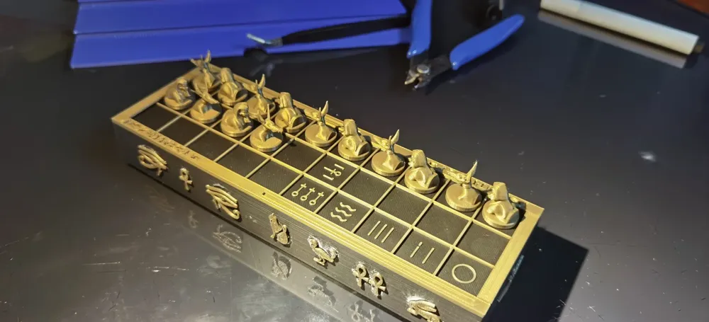 Senet Egyptian Chess by sangenyinyue MakerWorld: Download Free 3D Models