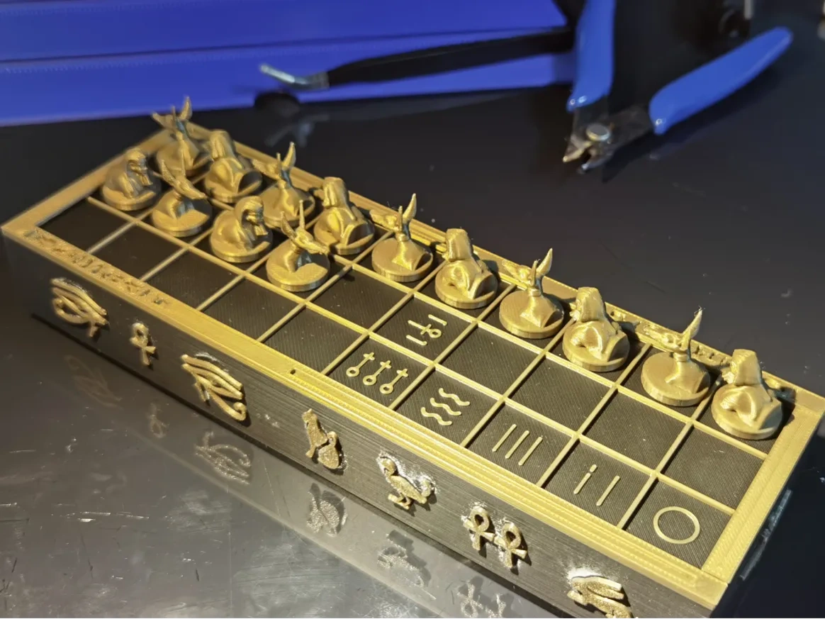 Senet Egyptian Chess by sangenyinyue MakerWorld: Download Free 3D Models