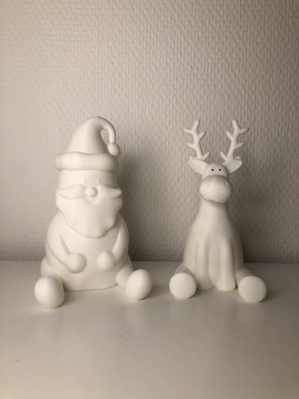 Cute sitting Santa by 3DJasi - MakerWorld