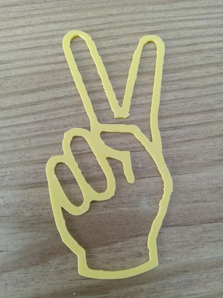 Peace Sign Hand by bbjjj14 MakerWorld: Download Free 3D Models