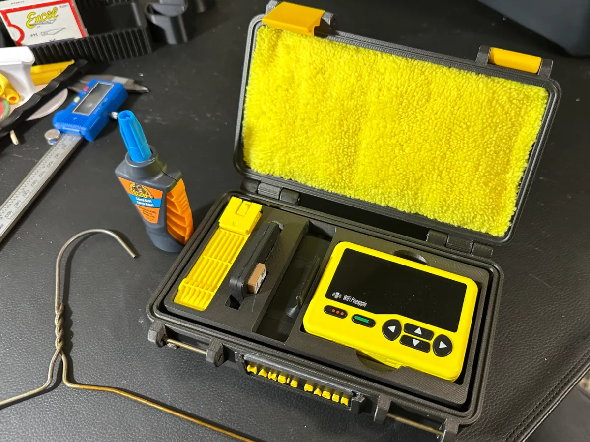 HAK5 WiFi Pineapple Pager Rugged Case. - Free 3D Print Model - MakerWorld