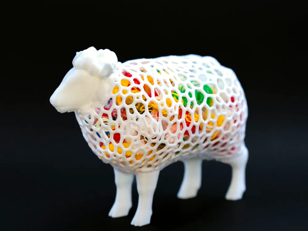easter pop recycling sheep by Sebo3D MakerWorld: Download Free 3D Models