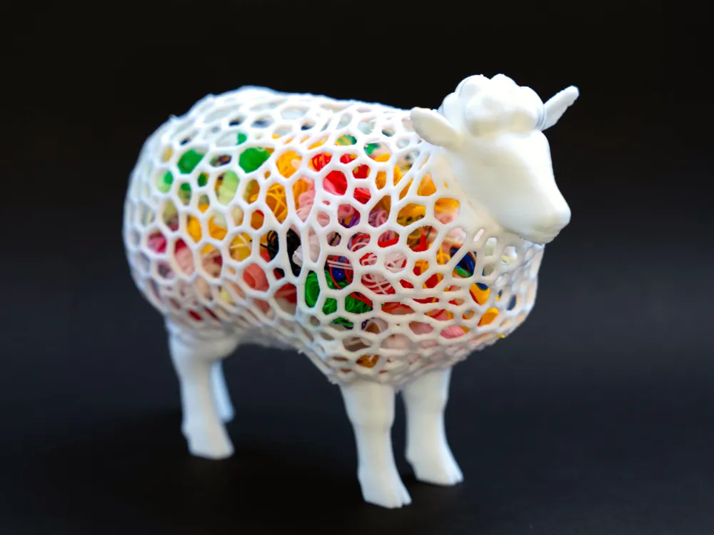 easter pop recycling sheep by Sebo3D - MakerWorld