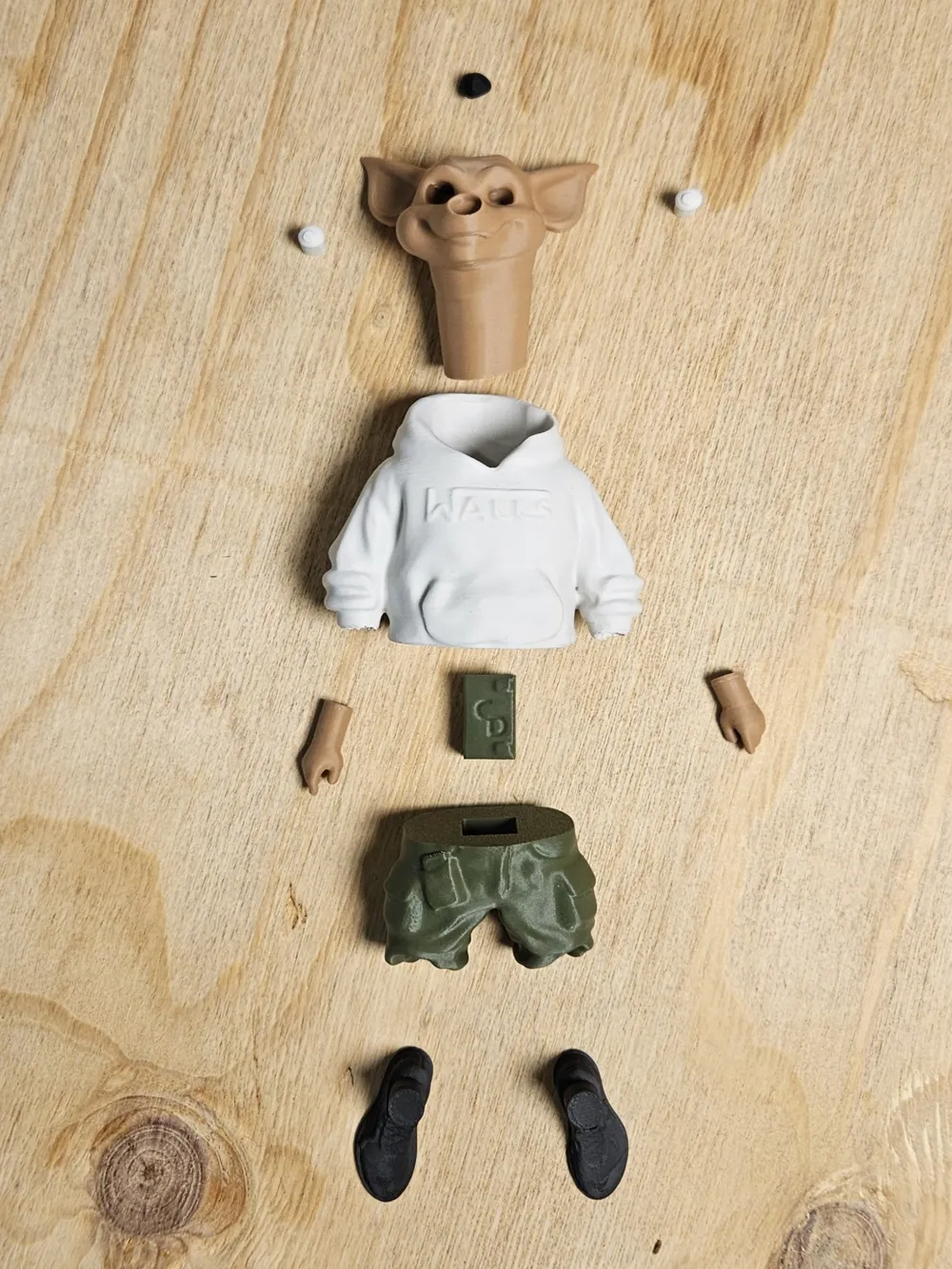The Street Rat's Tiny Tim NO AMS Multi-part Toy by Caziuz Designs ...