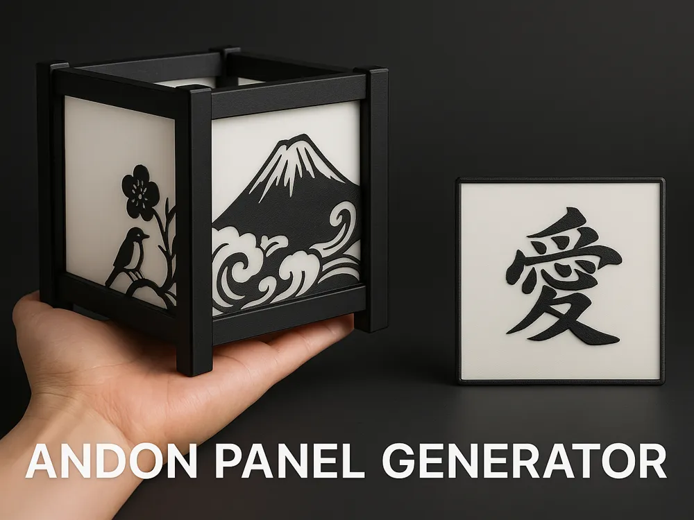 Andon Panel Generator – Custom Japanese Lamp Panel by Nanashi ...