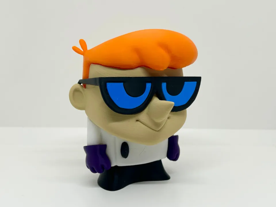 Dexter - No AMS - Multi-part - Dexter laboratory - Free 3D Print Model ...