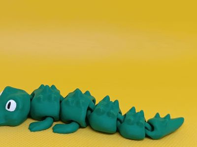 Coco, The Articulated Crocodile - Alligator Toy by Valeria Momo ...