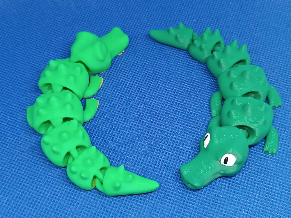 Coco, The Articulated Crocodile - Alligator Toy by Valeria Momo ...