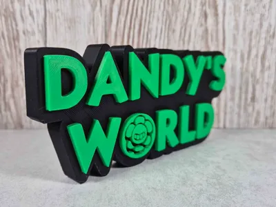3d Dandys world Logo – Customize Your Gaming Space by AB Components ...
