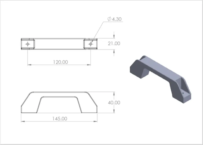 Universal Carry Handle for 3D printers and tools by DJL 3Designs ...