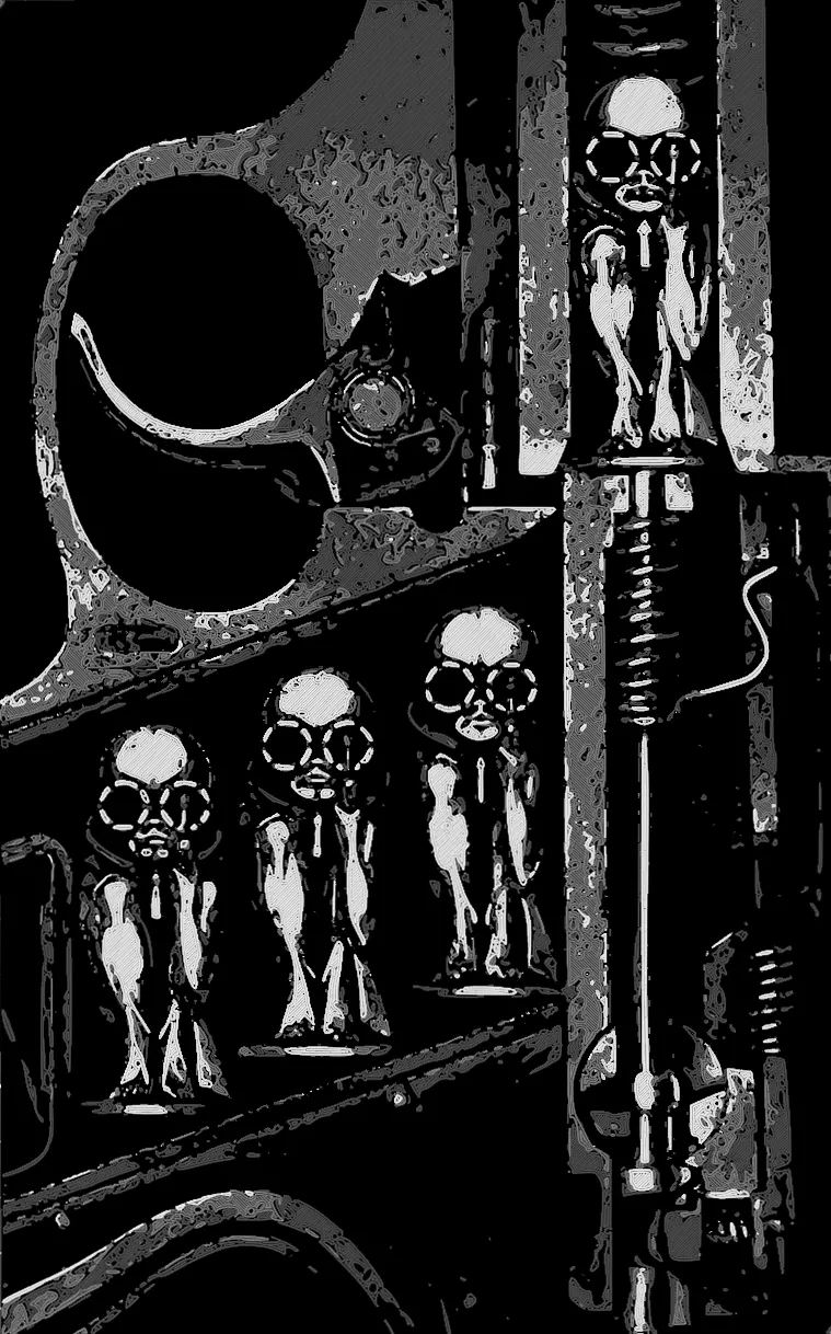 Birth Machine by HR Giger 4 Colors by TripleGWorkshop - MakerWorld