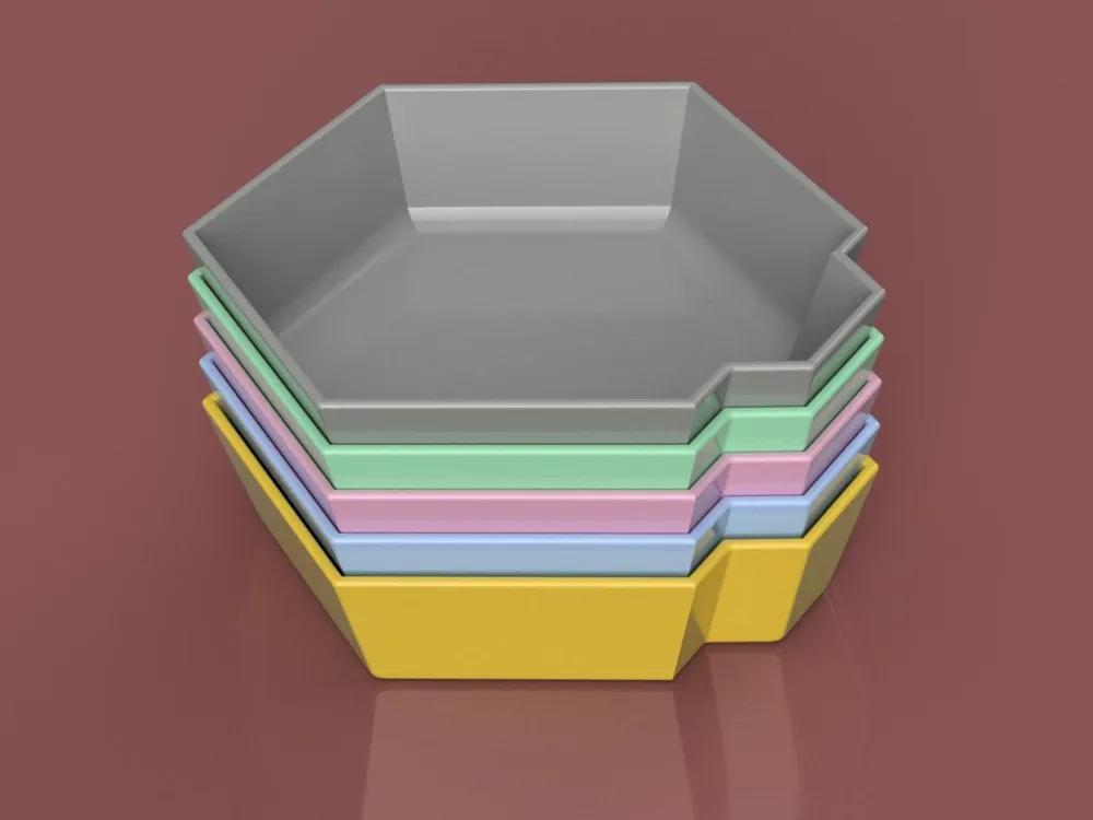 Token tray stackable by Max_Headroom - MakerWorld