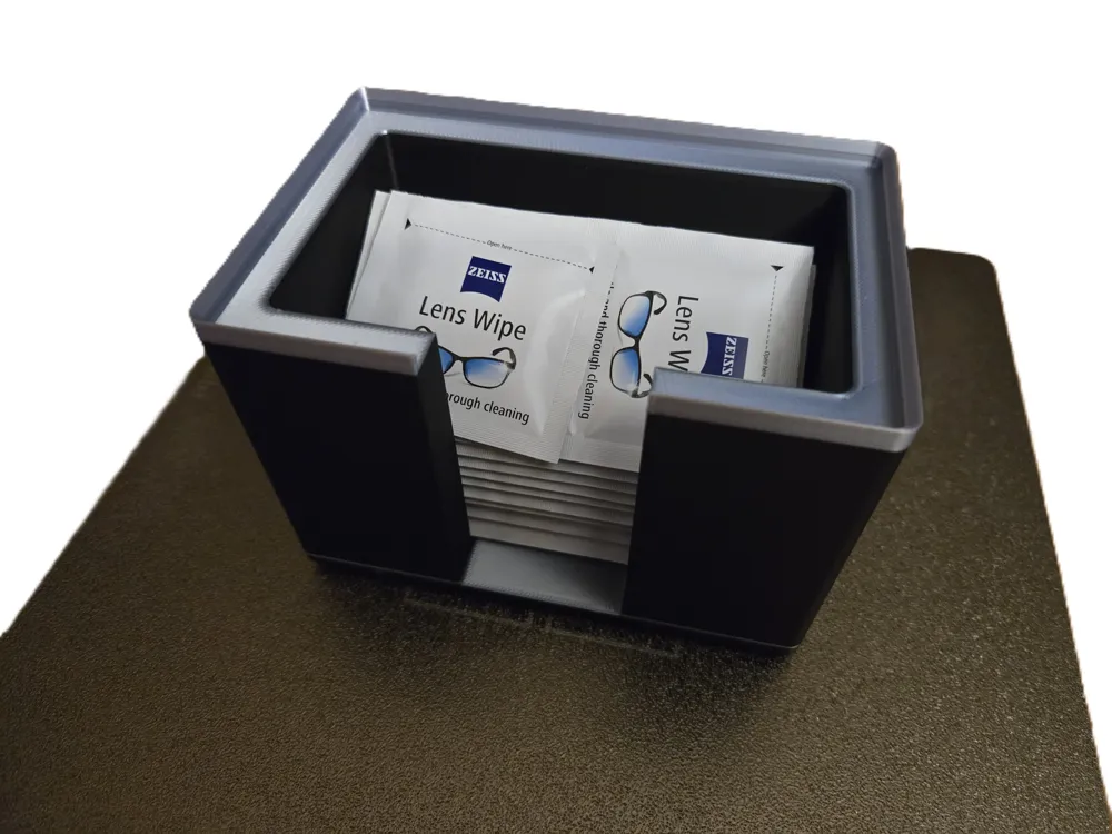 Gridfinity Lense Wipe Bin by suprtomato MakerWorld: Download Free 3D Models