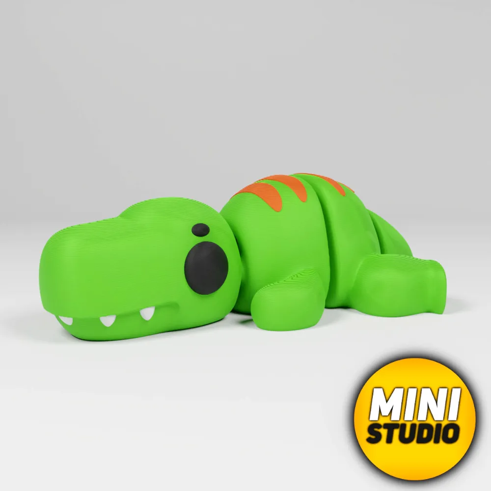 Flexi Dinosaur Trex - Free 3D Print Model - MakerWorld