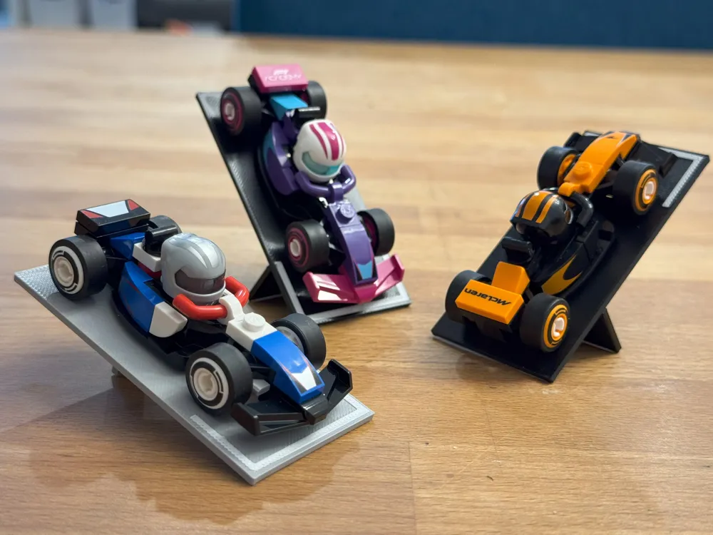Mini F1 Brick Car Display Stand by spencermarkd MakerWorld: Download ...