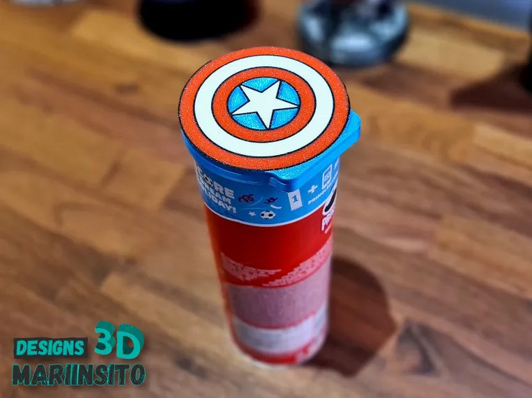 (C. America Version) Pringles tray with lid by MARiiNSITO MakerWorld ...