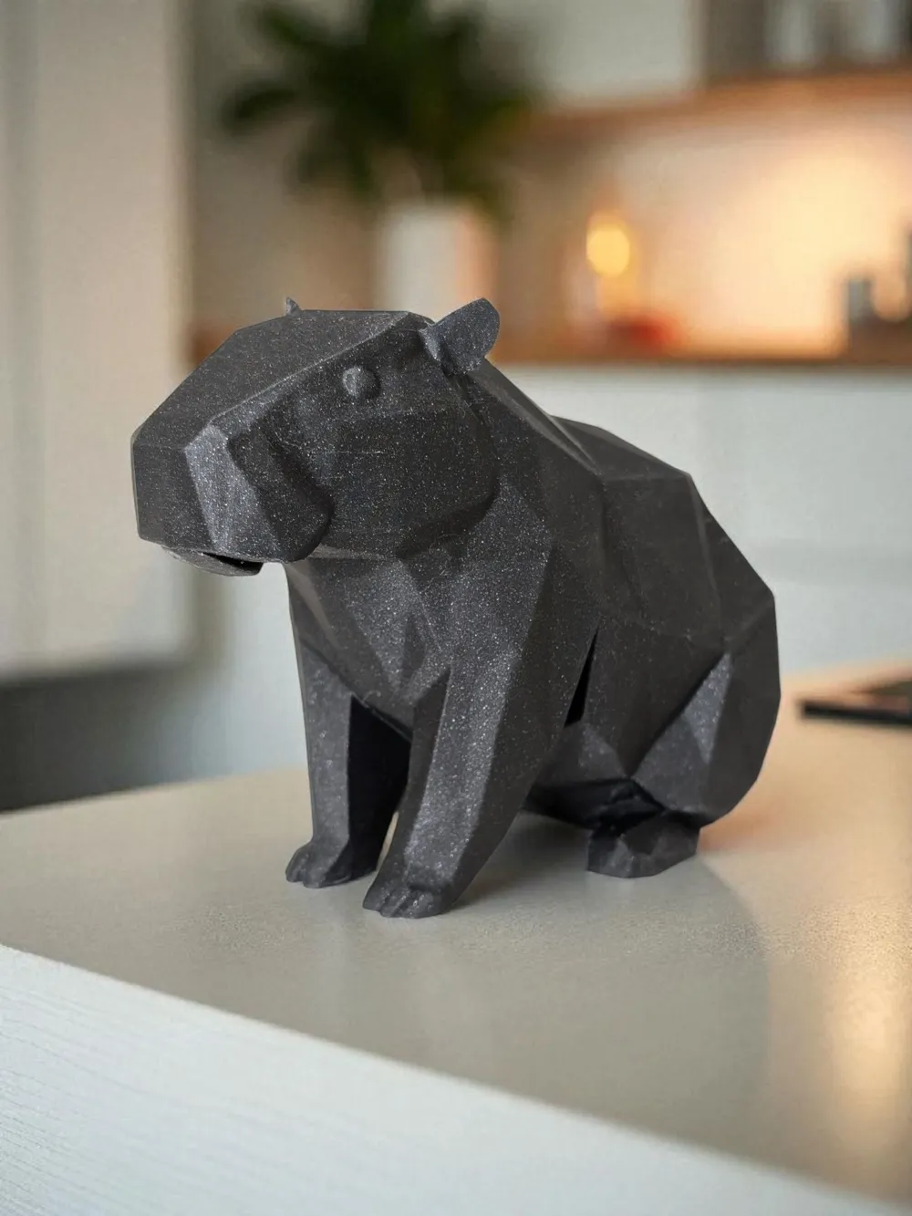 Low Poly Capybara Decoration Figure by Deltaprints MakerWorld: Download ...