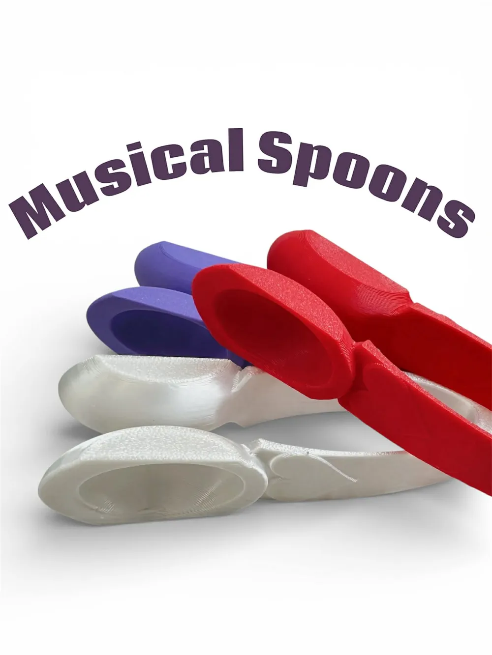 Musical Spoons instrument music - Free 3D Print Model - MakerWorld