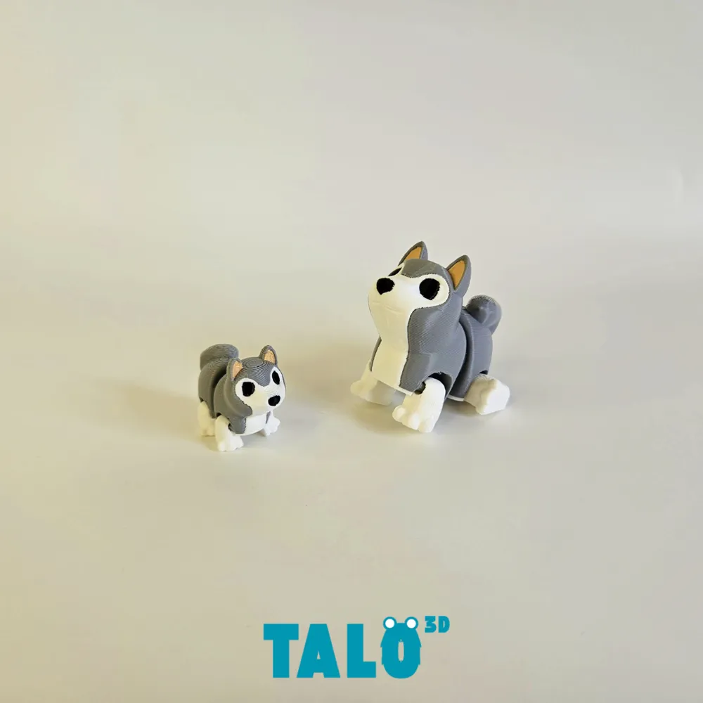 Cute Husky - Free 3D Print Model - MakerWorld