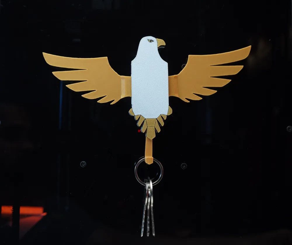 Eagle Key Hanger by 3DELWORLD - MakerWorld