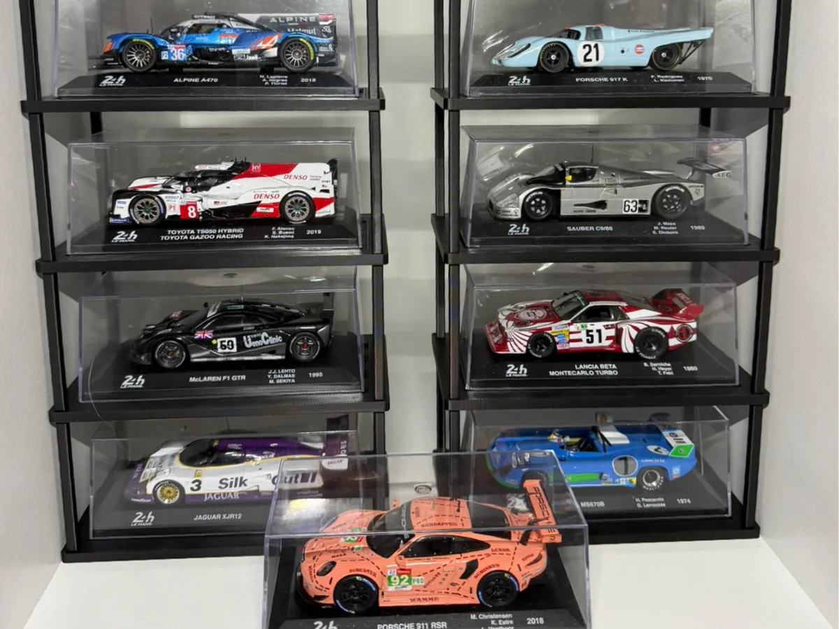 Le Mans Car Collection 1:43 Model Cars Display - Free 3D Print Model ...