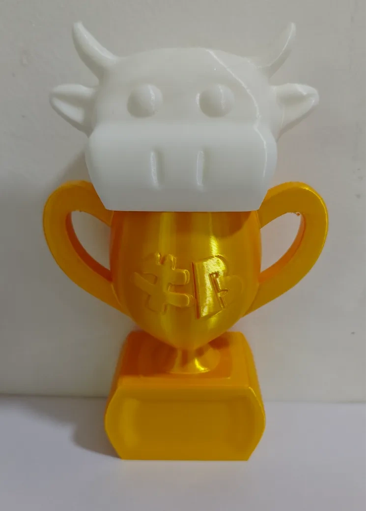 Bull Cup Trophy by 嘟嘟 - MakerWorld