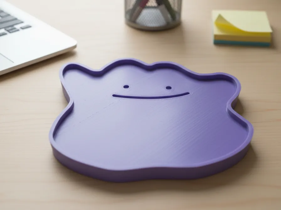 Pokemon Ditto Tray Decoration by Kumy MakerWorld: Download Free 3D Models