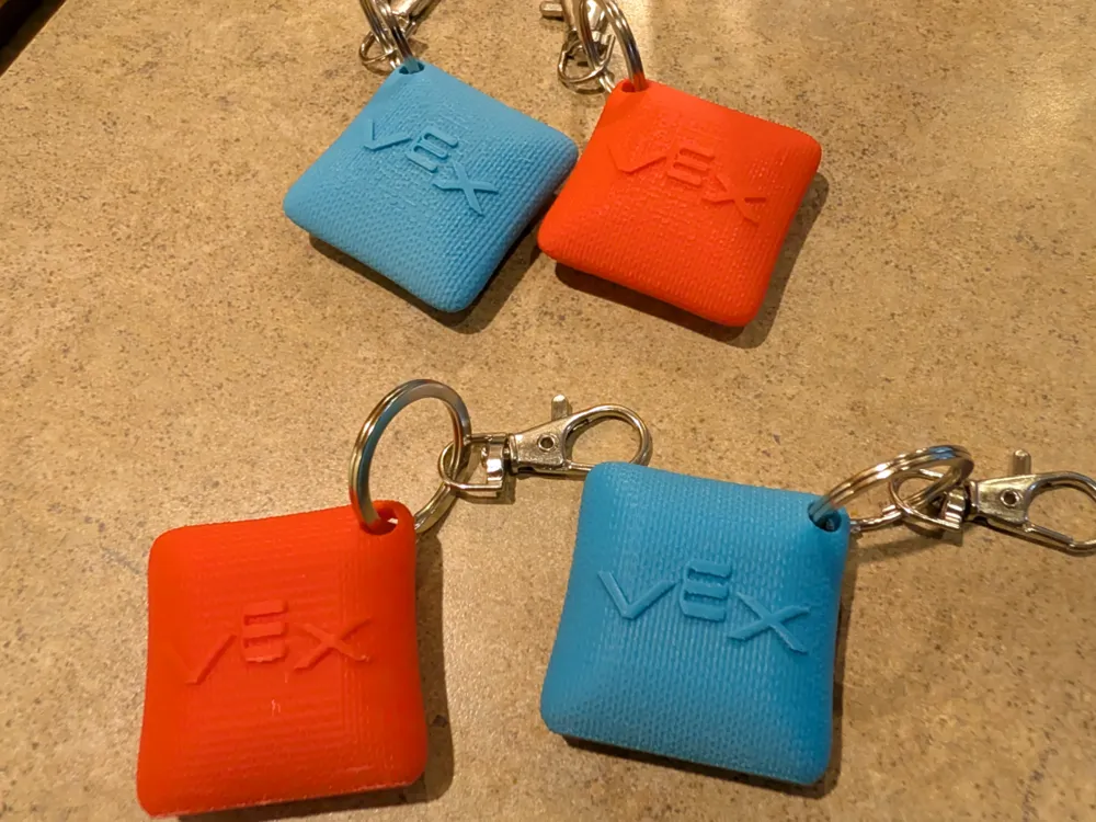 Vex IQ Level Up Bean Bag Keychain - Free 3D Print Model - MakerWorld