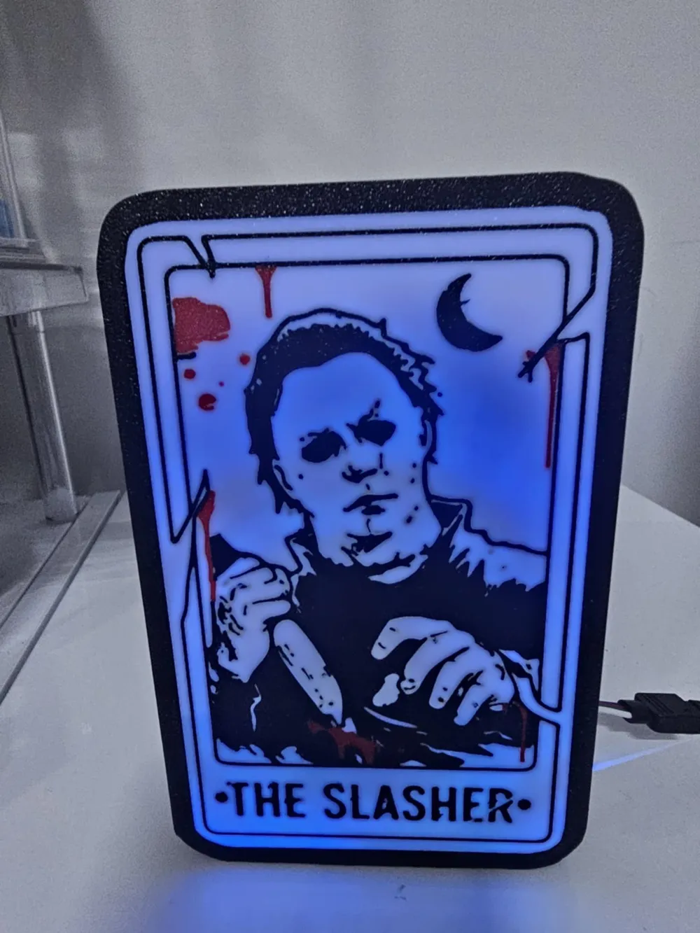 the slasher tarot style lightbox by 3dToppers MakerWorld: Download Free ...