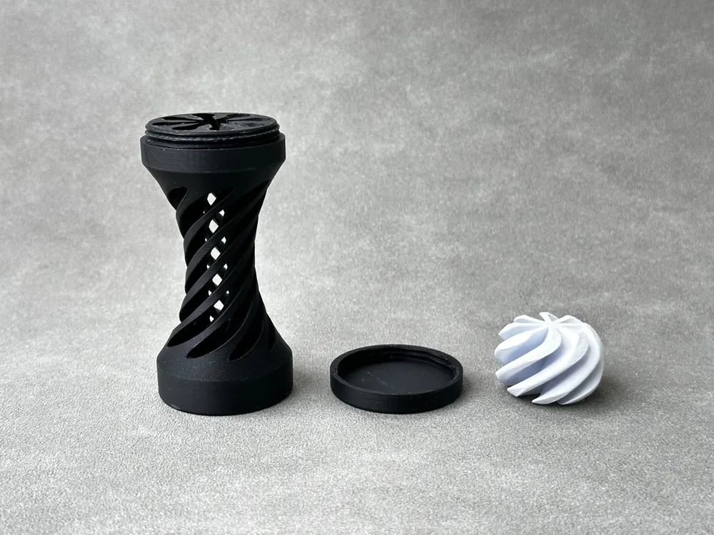 Vortex Ball Fidget – Spinning Core Twist Toy V2 by Helena MakerWorld ...