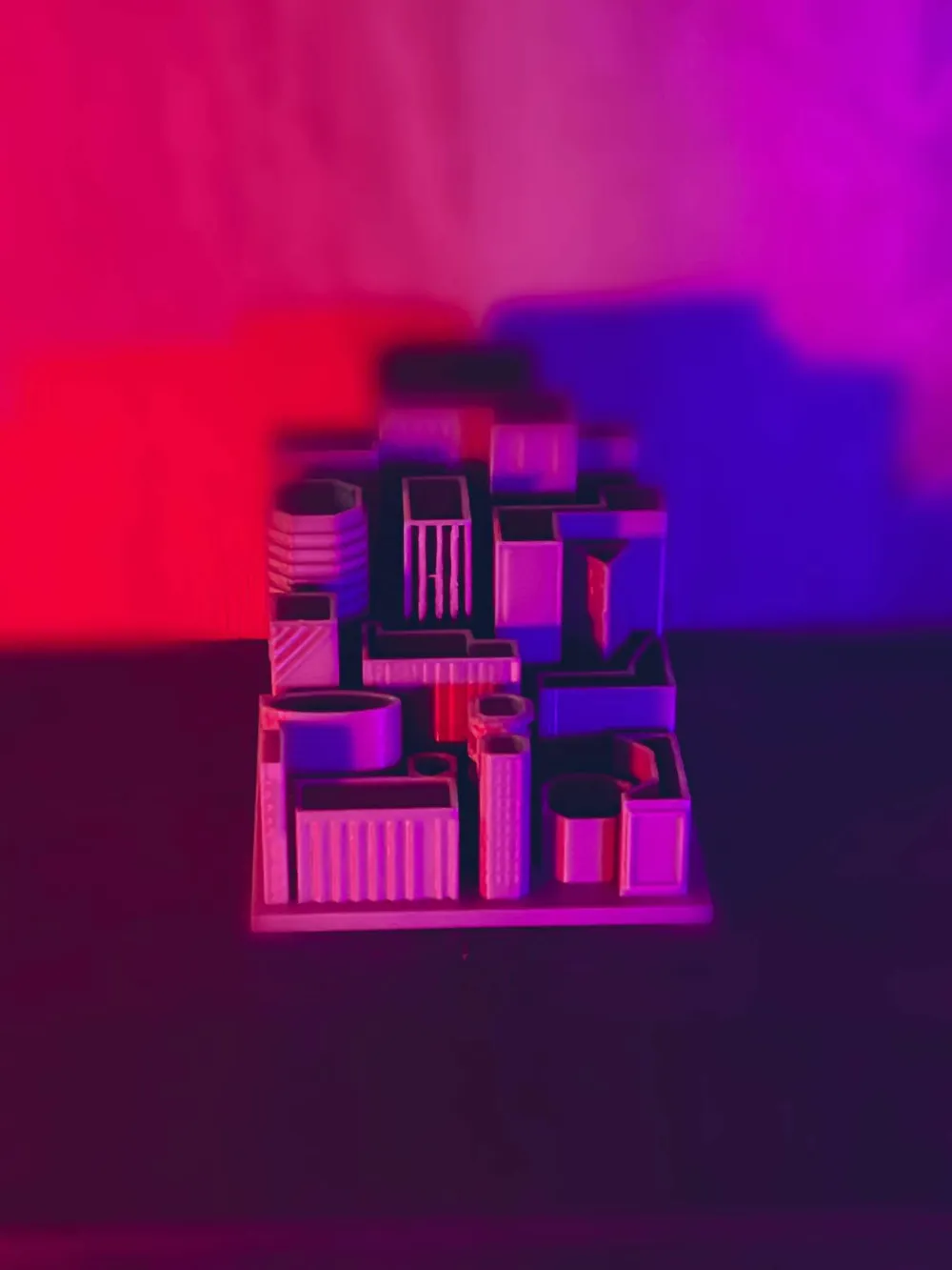 Modular City Organizer ( pencil/ bathroom) by KristyBebe - MakerWorld