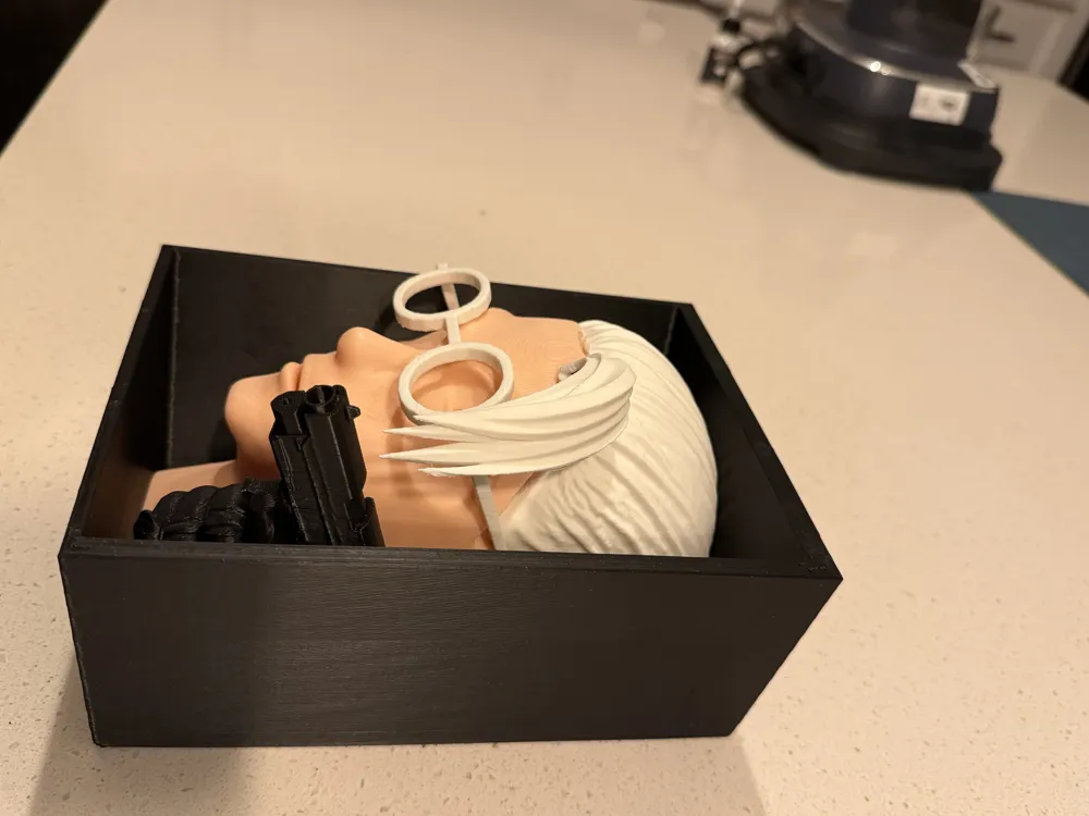 Sakamoto Book Nook (Fan Art) – Noir Shelf Insert by CRV.3D MakerWorld ...