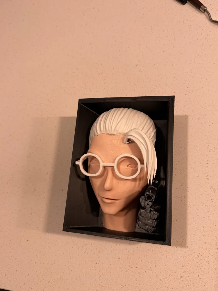 Sakamoto Book Nook (Fan Art) – Noir Shelf Insert by CRV.3D MakerWorld ...