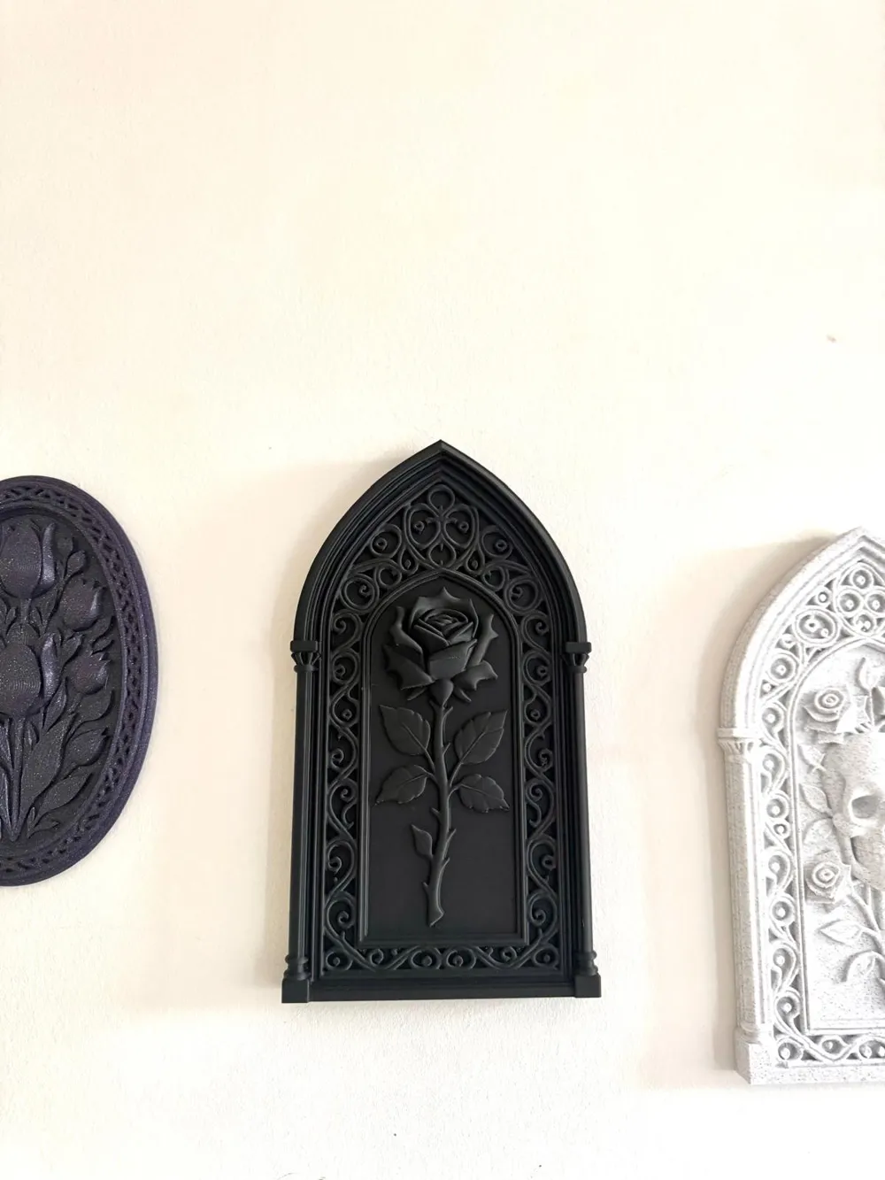 Gothic Rose Frame Cathedral Wall Decor Ornate by Akshan_Designs ...