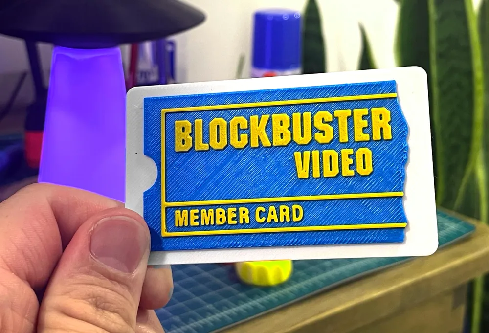 Blockbuster Membership Card Nostalgia - V2 by Shamgar MakerWorld ...