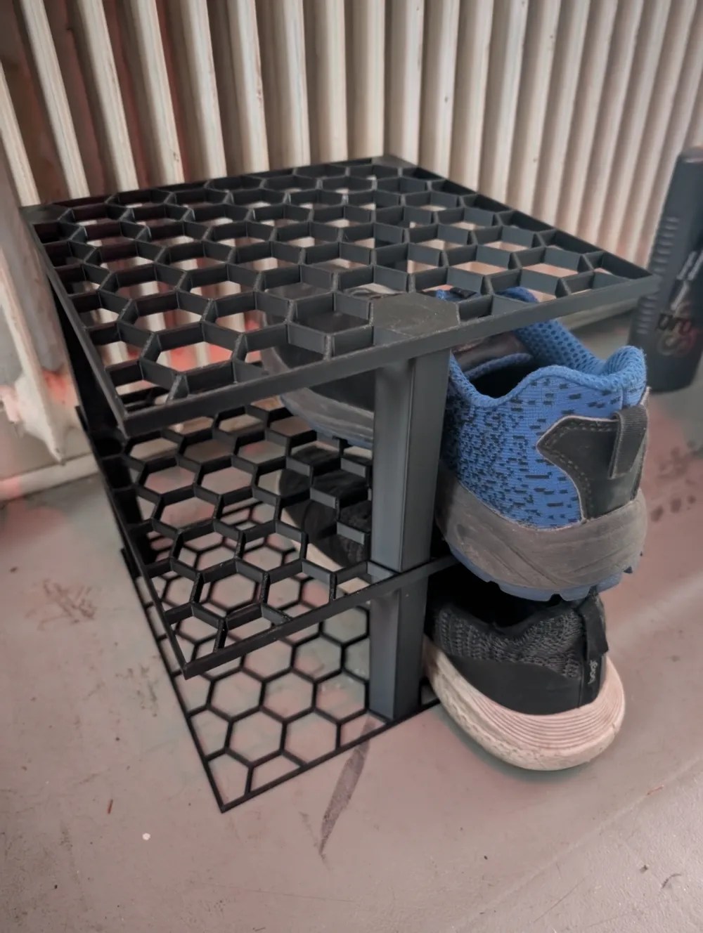 Shoe Rack Honey Comb Pattern. by Ante MakerWorld: Download Free 3D Models