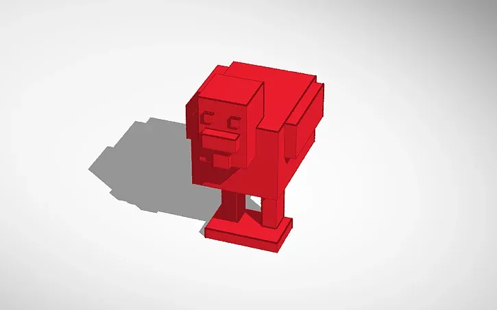 Minecraft Chicken - Free 3D Print Model - MakerWorld