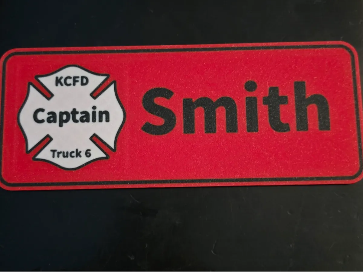 Locker name plate - Free 3D Print Model - MakerWorld