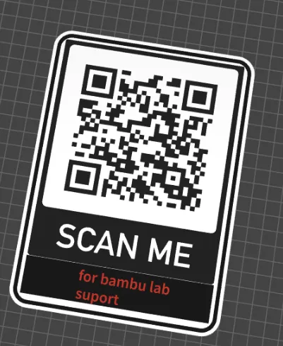 bambu support qr code by jim bob - MakerWorld