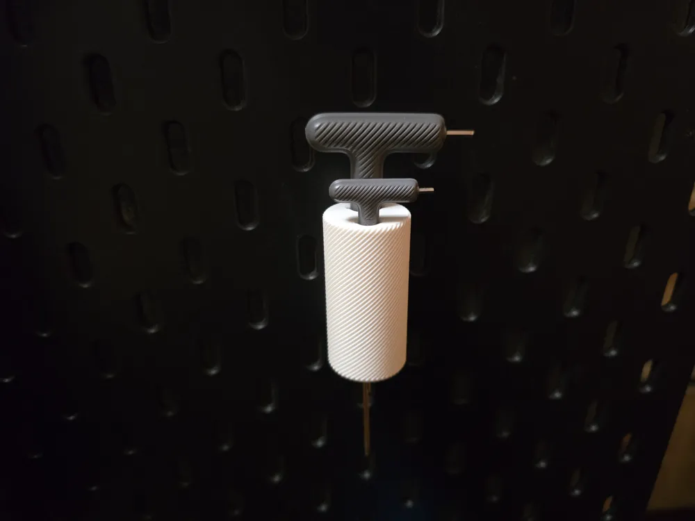 IKEA Skadis Bambu Lab Hex Allen Key Holder by NL3D - MakerWorld