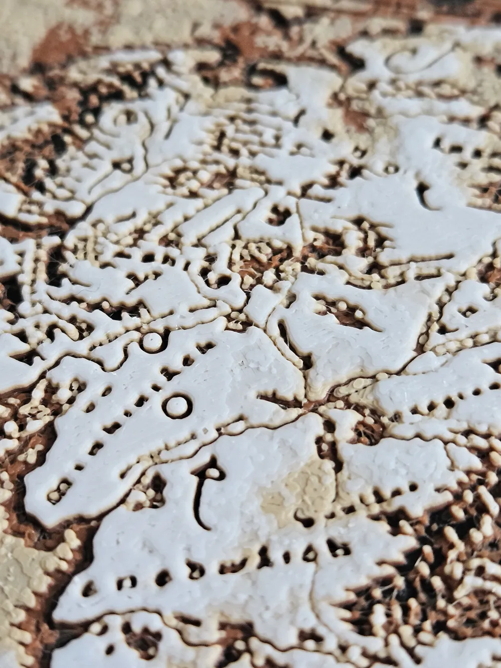 Lotr Map Middle Earth - Hueforge by Noob2Geek - MakerWorld