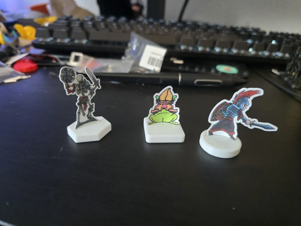 Paper minis bases for rpg and wargames by mussi MakerWorld: Download ...