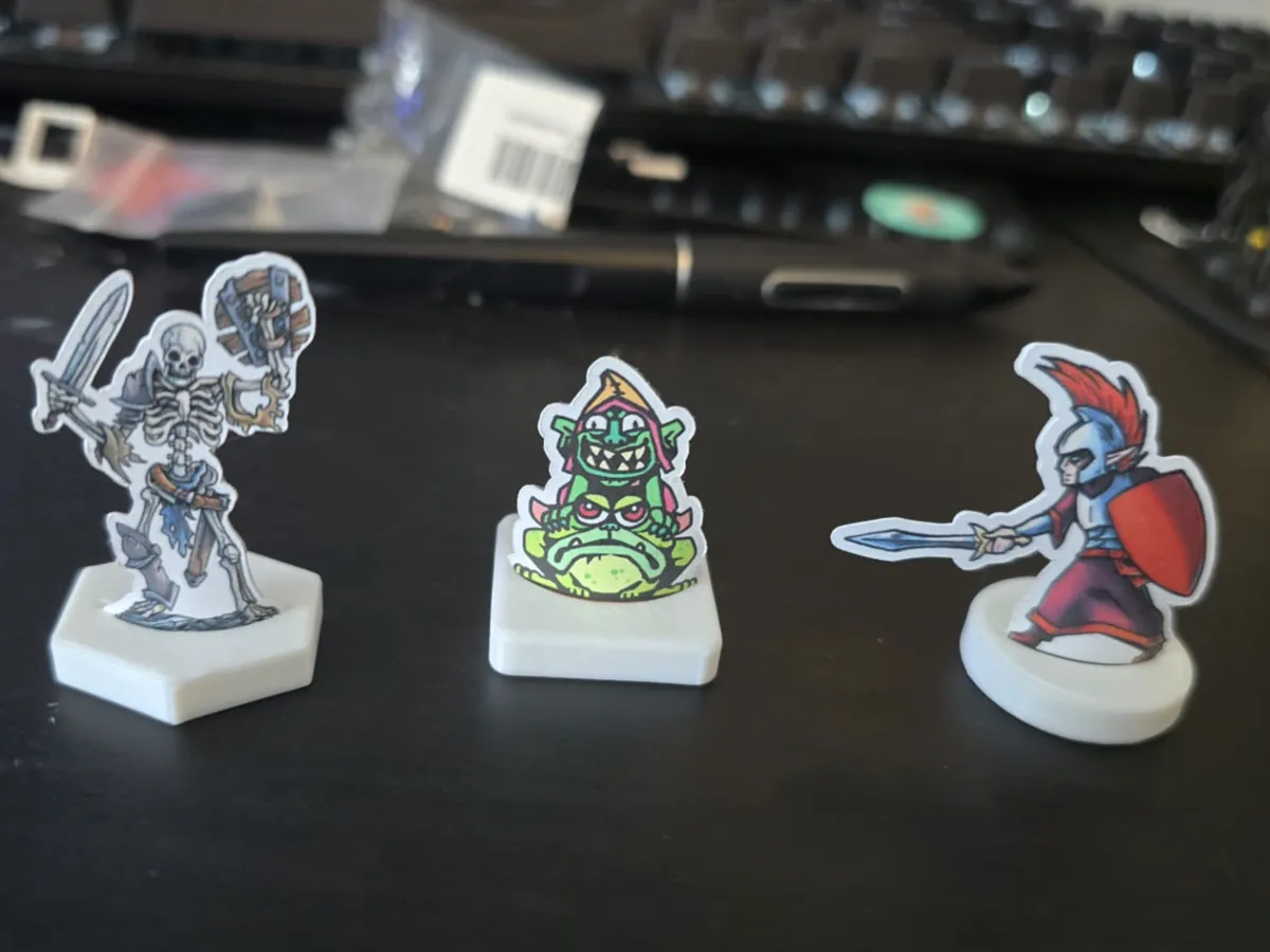 Paper minis bases for rpg and wargames by mussi MakerWorld: Download ...