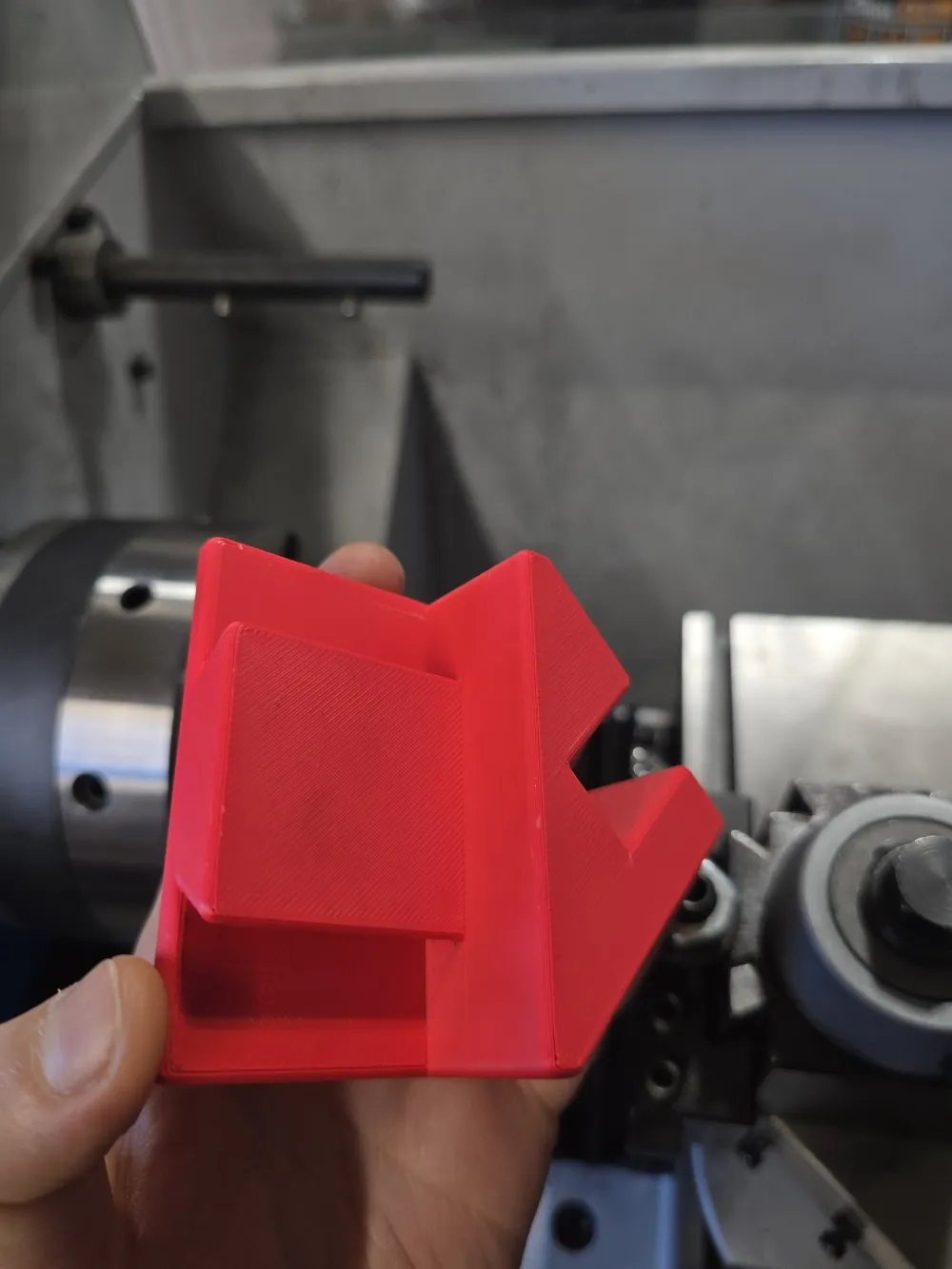 AXA Lathe Tool Holder Backsplash Rack Remixed by lsgumbiner MakerWorld ...