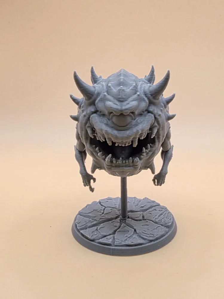 Cacodemon - The Floating Menace (DOOM) - Free 3D Print Model - MakerWorld