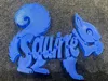 Animal Alphabet Flexi Collection - S for Squirrel - Free 3D Print Model ...