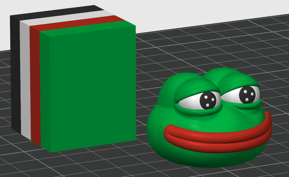 Pepe the Frog Multicolor Keychain by FukusDimension MakerWorld ...