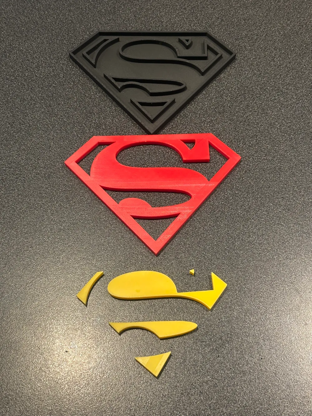Logo Superman no AMS no paint by Lossamoal MakerWorld: Download Free 3D ...