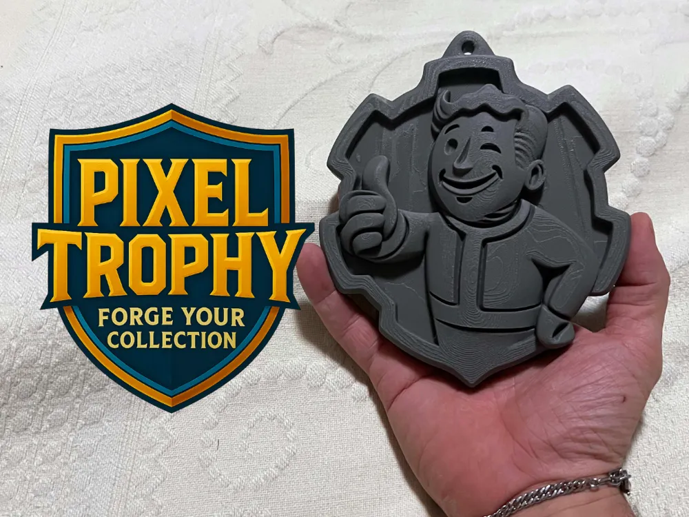 Vault-Boy Bust – Fallout ispired Wall Trophy by Lancilnove MakerWorld ...