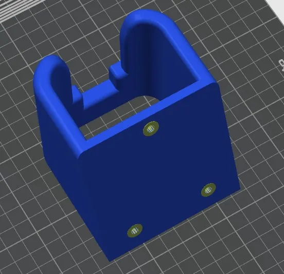 Barcode Scanner holder - under desk mount - Free 3D Print Model ...